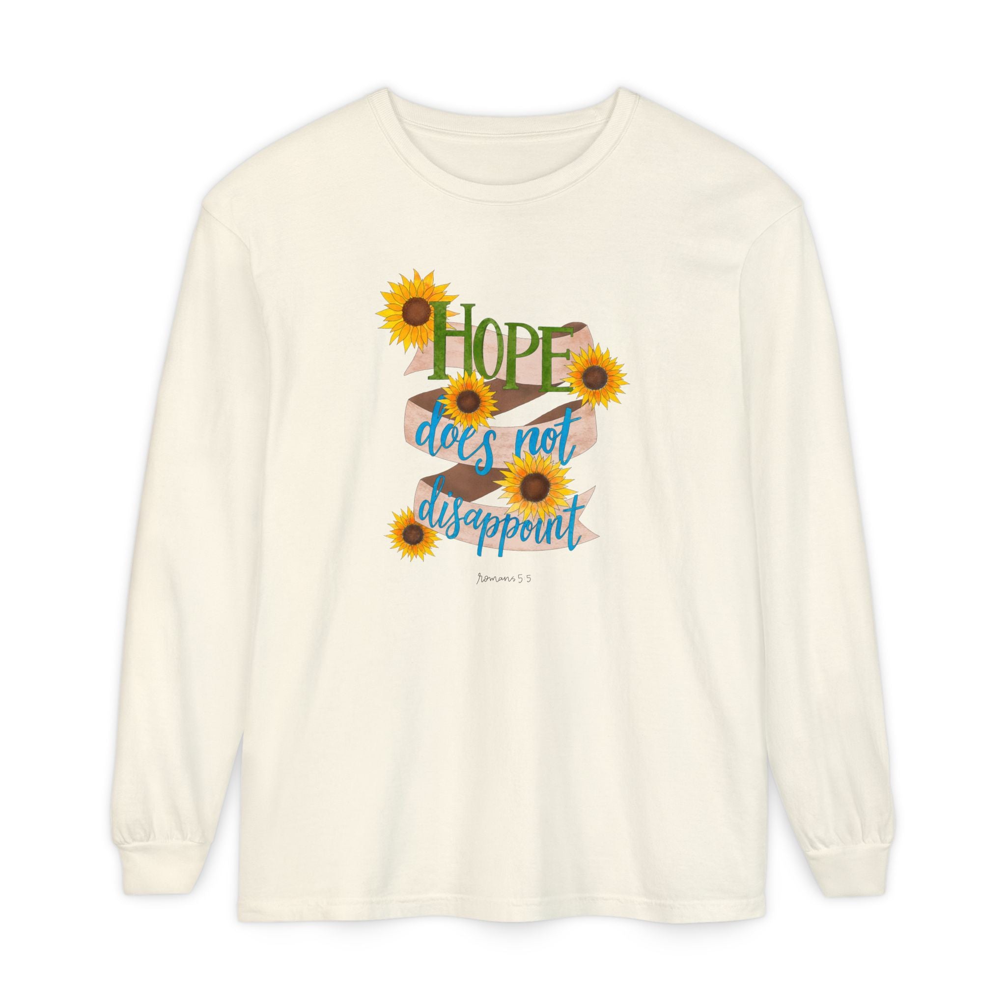 Hope Does Not Disappoint Long Sleeved Tee – Twelfth and Blossom